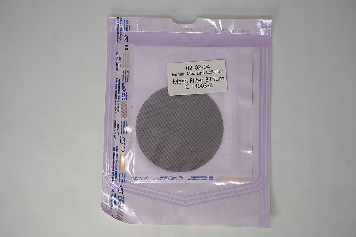 Human Med Lipo Collector Mesh Filter 315um – MNML Aesthetics