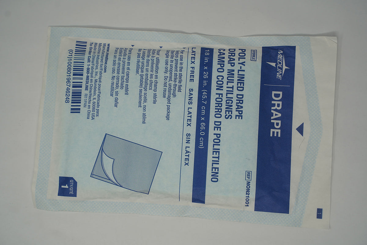 Medline Poly-Lined Drape – MNML Aesthetics
