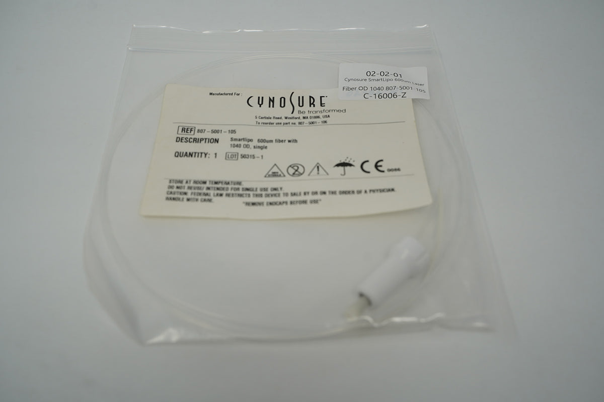 Cynosure SmartLipo 600um Fiber OD 1040, Single REF: 807-5001-105 – MNML ...